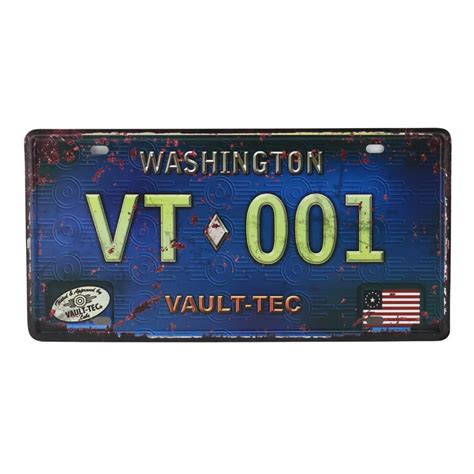 США номер автомобиля Нью Йорк California металлический номерной знак винтажный Декор настенный