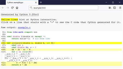 Faster Code Via Static Typing — Cython 3 0a0 Documentation
