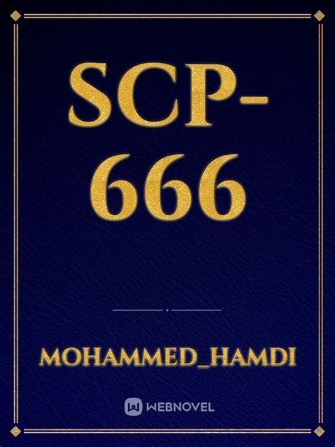 Scp 666 Novel Read Free Webnovel Scp 666 Novel Read Free Webnovel