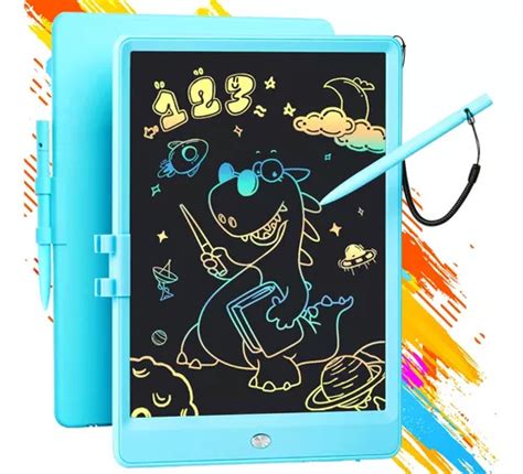 Tablet De Escrita Lcd Para Crianças Tablet De Desenho Cor Azul Mercadolivre
