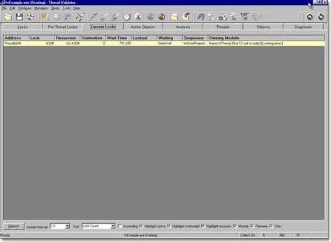 Thread Validator Tutorial Leaving A Critical Section In The Wrong Order Software Verify