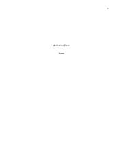 Understanding Medication Errors Causes Consequences And Course Hero