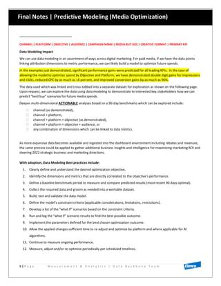 Predictive Data Model PDF