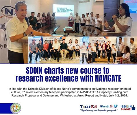 𝗡𝗘𝗪𝗦 Sdoin Charts New Course Deped Tayo Ilocos Norte