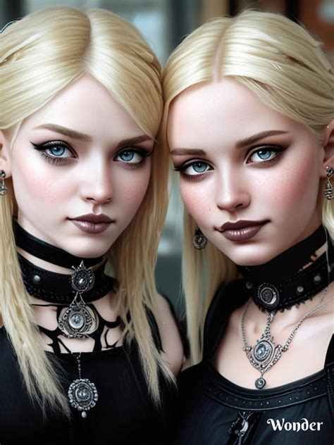 Cute Goth Blonde Girls Beautified By Proudspirit29 On Deviantart