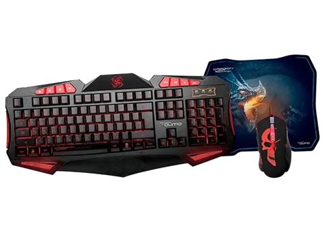 Tastatură + Mouse + mouse pad Qumo Axe Strike - Cumpăra în Moldova ...