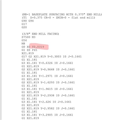 G Code Motion Target Exceeds Machine Travel Mr 1 Langmuir Systems Forum