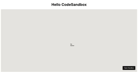 React Google Maps Loader Examples CodeSandbox