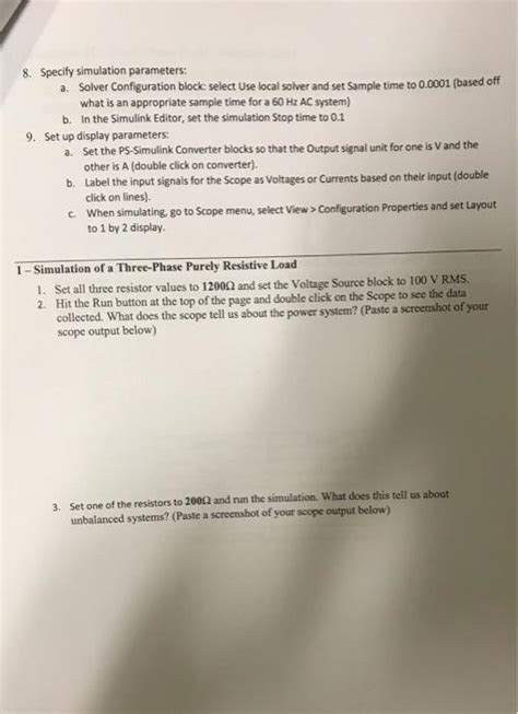 Pre Lab Assignment I Setting Up Simscape 1 Open