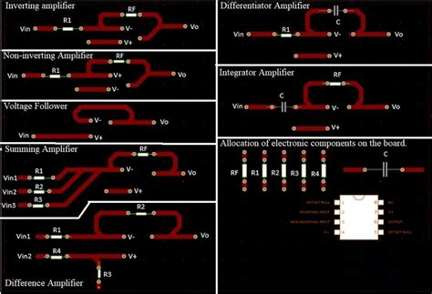 printed circuit board layout for the replicable experimental board