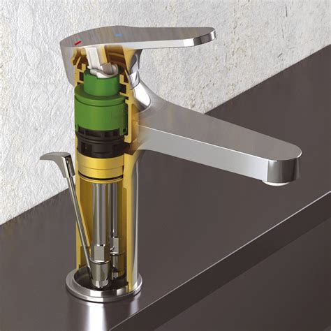 Washbasin mixer tap - OME605LT8 - DANIEL RUBINETTERIE - countertop ...