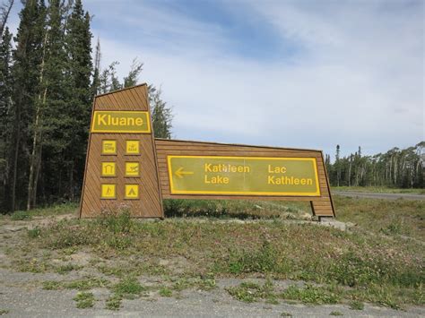 Kathleen Lake Campingplatz Kluane National Park Yukon Kanada