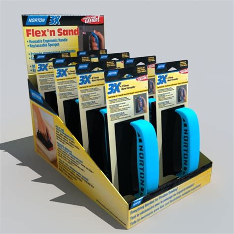 Counter Display D Model