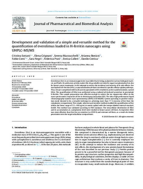 pdf development and validation of a simple and versatile method for