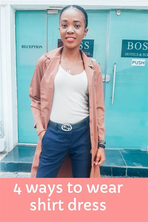 Shirt Dress How To Style Shirt Dress Dress Pants Outer Wear For Women Boss Hotels And Suites