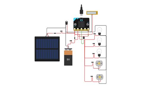 Circuit Design Micro Grid Tinkercad