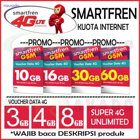 Paket Internet Data Kuota Vocer Murah Smartfren G Unlimited Mifi Gb Gb Gb Gb Shopee