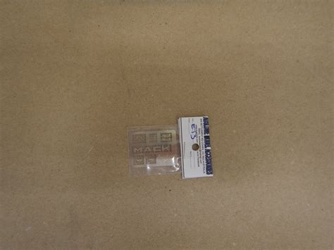 Photo Etched Mack Superliner Badge Set Et3 — Sour Krauts Model Trucks