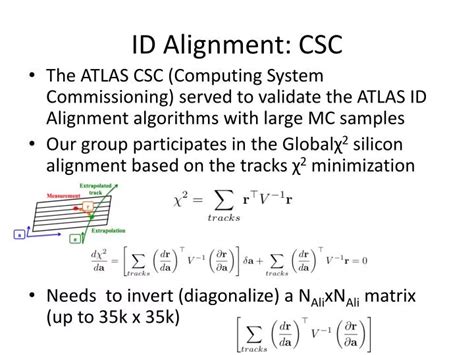 Ppt Id Alignment Csc Powerpoint Presentation Free Download Id5612854