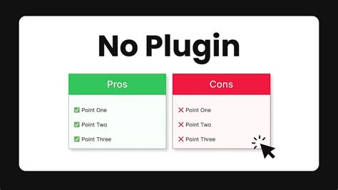 How To Create Responsive Pros Cons Table In Wordpress Nusapixel