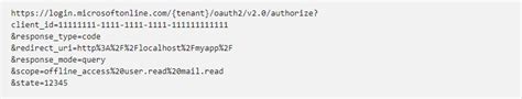 In The Microsoft Graph Api Access Token Request How Do We Get The Value For The Required Andcode