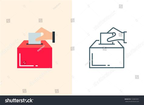 11146 Hand Elections Box Stock Vectors Images And Vector Art Shutterstock