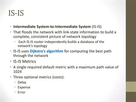 Link State Routing Protocol Pptx