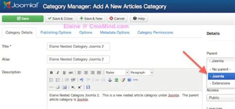 Joomla 3 Tutorial How To Create Nested Article Categories