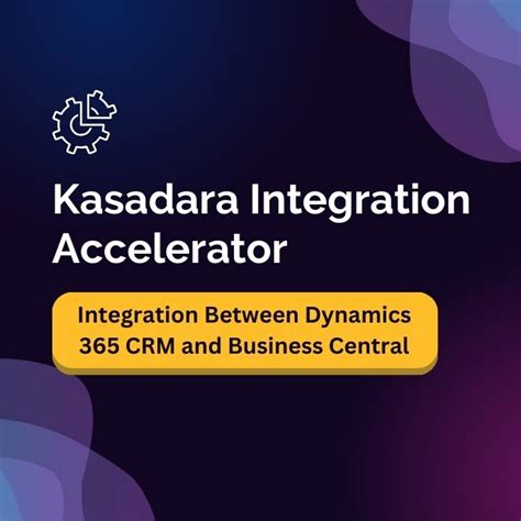 Integration Accelerator D365 Crm And Business Central Integration