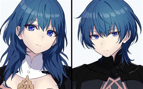 Female Byleth And Male Byleth Fire Emblem And More Drawn By Shinae Danbooru