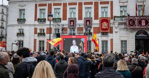 La celebración de la jura de la princesa Leonor en las calles de Madrid