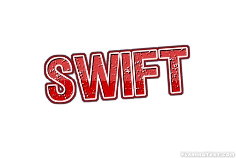 Swift Logo Free Name Design Tool From Flaming Text