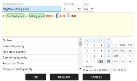 Conditional Formatting In ERPAG ERPAG