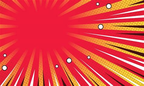 Comic Book Background With Halftone Elements 17718688 Vector Art At Vecteezy