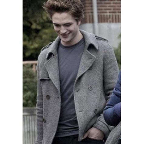 Twilight Edward Cullen Grey Wool Jacket Twilight Edward Edward