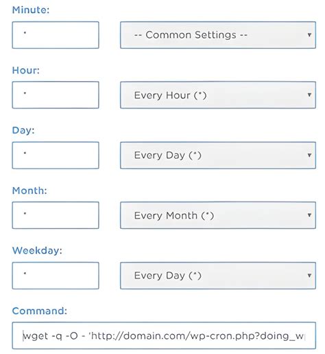 setup cron job bili plugins