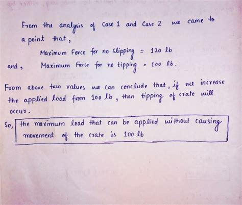 3 determine the maximum force p that can be applied without causing