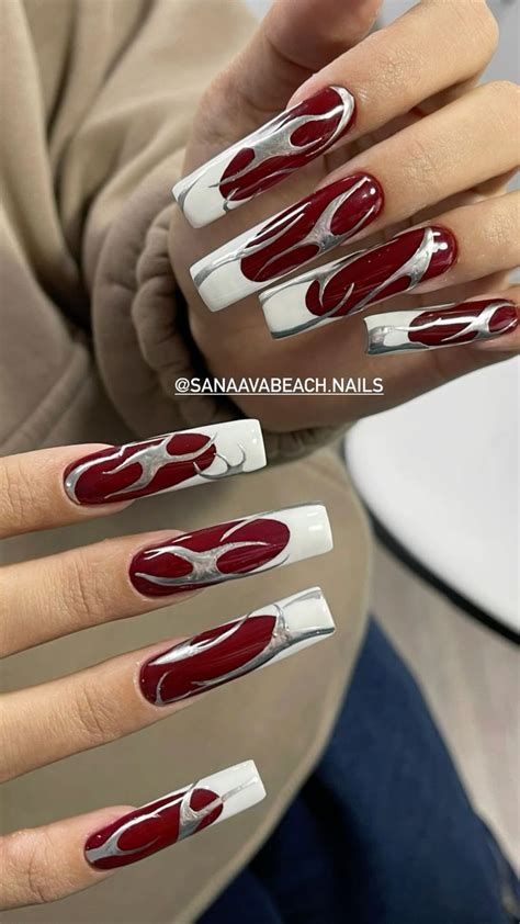 Длинные ногти длинный квадрат маникюр френч маникюр с рисунками френч на длинных ногтях