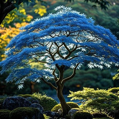 10 Rare Blue Maple Seeds Vibrant Japanese Trees For Your Backyard