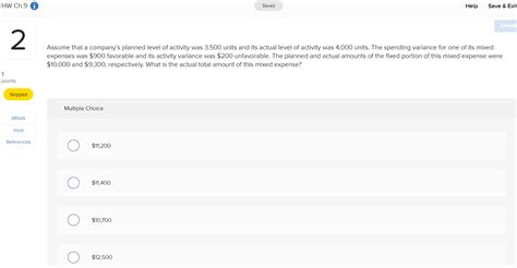 solved hw ch 9 saved help save and exit check 1 assume that a