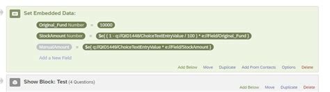 Math Operation In Embedded Data Xm Community