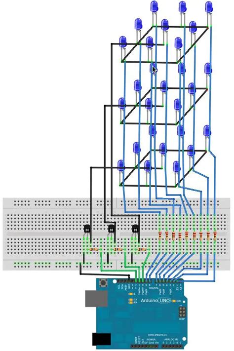 Cómo crear un cubo de leds x x con Arduino Panama Hitek