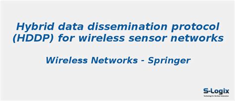 Hybrid Data Dissemination Protocol Hddp For Wireless Sensor Networks