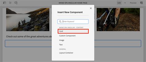 Extend A Component Getting Started With The Aem Spa Editor And