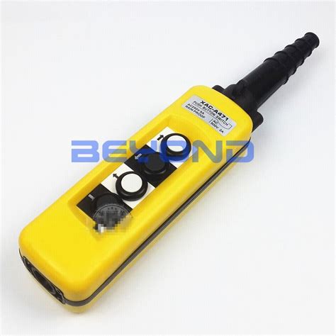 PC New XAC A Pendant Control Stations Crane Pushbutton Switch EBay