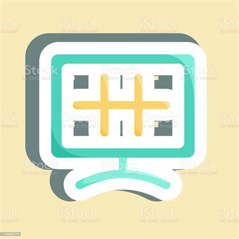 스티커 태양 에너지 교육 기호에 적합합니다 편집 가능한 간단한 디자인 디자인 템플릿 벡터 간단한 그림 고객에 대한 스톡 벡터