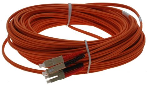 Durable 25m Armored Multi Mode Fiber Cable Red Sc Lc Danbitdk