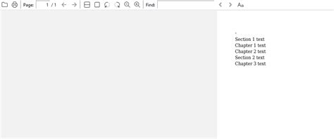 mpdf php library generated pdf with bookmarks are not seen in sumatra but are in adobe reader