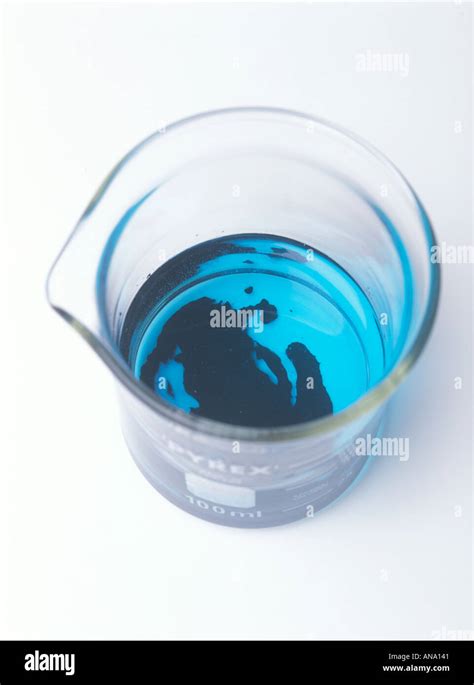 Black Copper Oxide Dissolved In Sulphuric Acid Produces Copper Stock