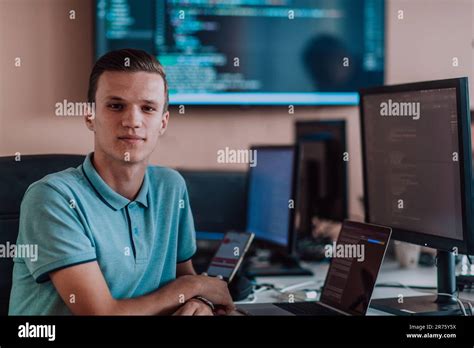 A Programmer Diligently Testing Smartphone Applications While Sitting